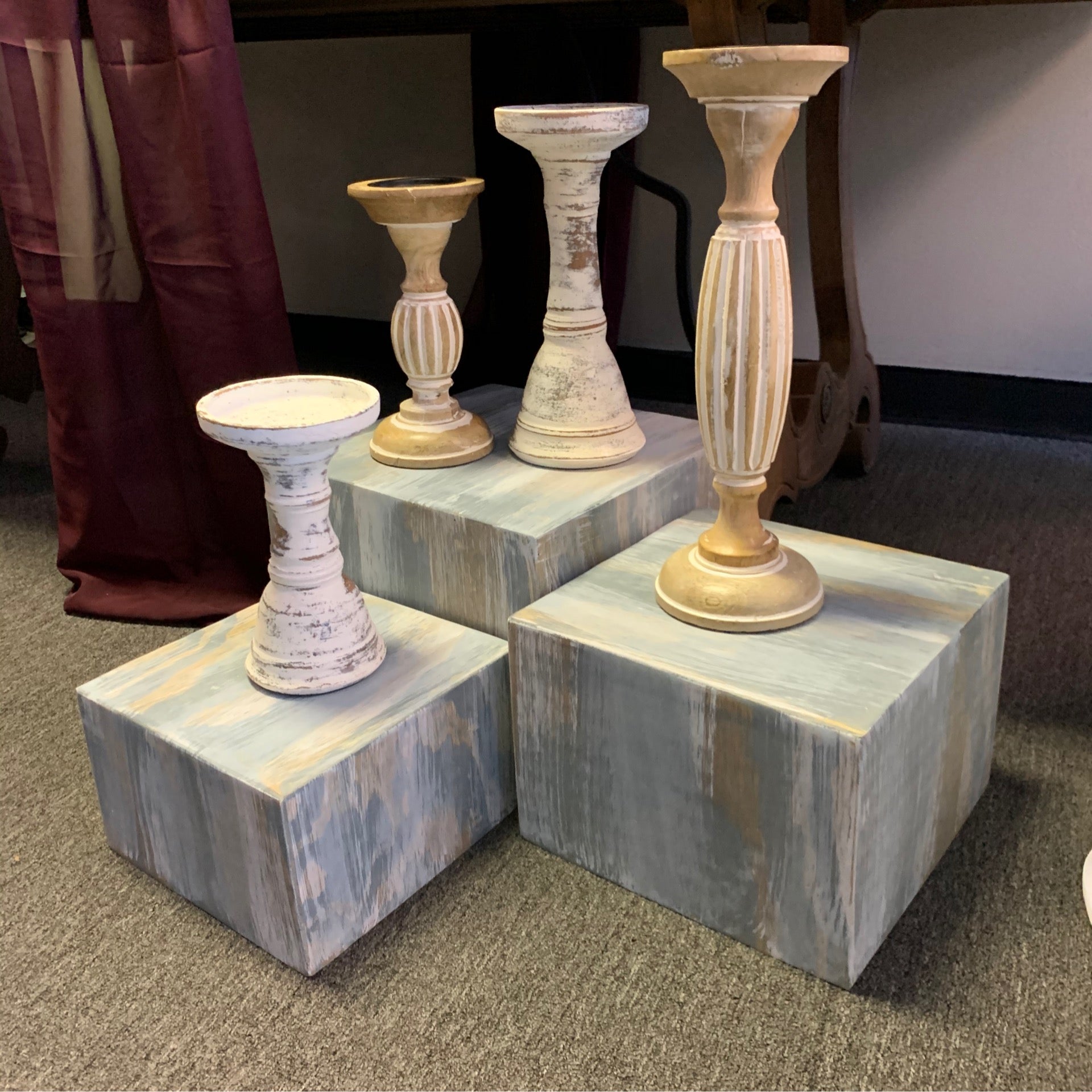 Display Wood Box Whitewash | The Finest Details